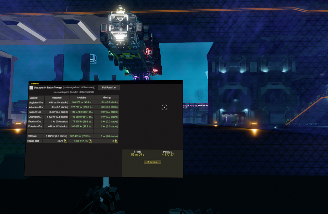 Ship Repair Terminal - Starbase wiki